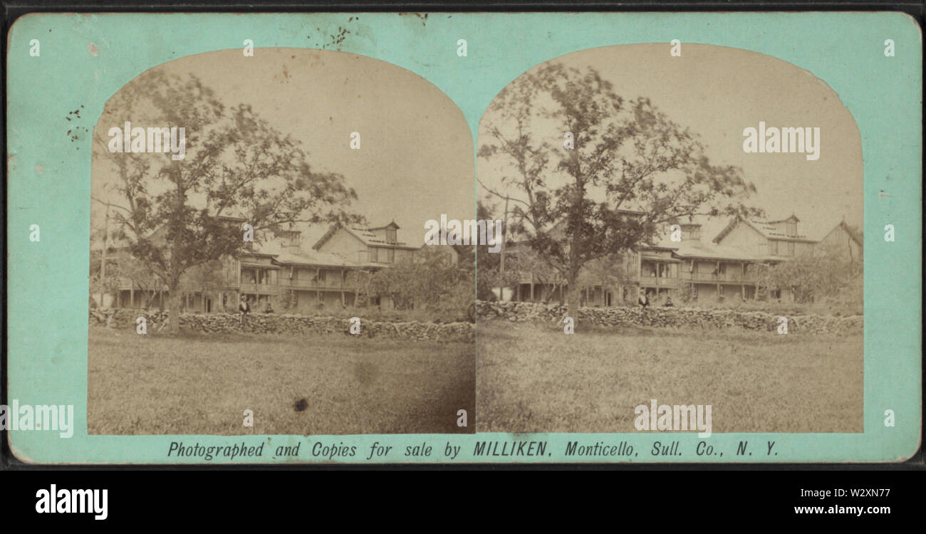 Lake House, Pleasant Lake, Sullivan Co NY, from Robert N Dennis ...