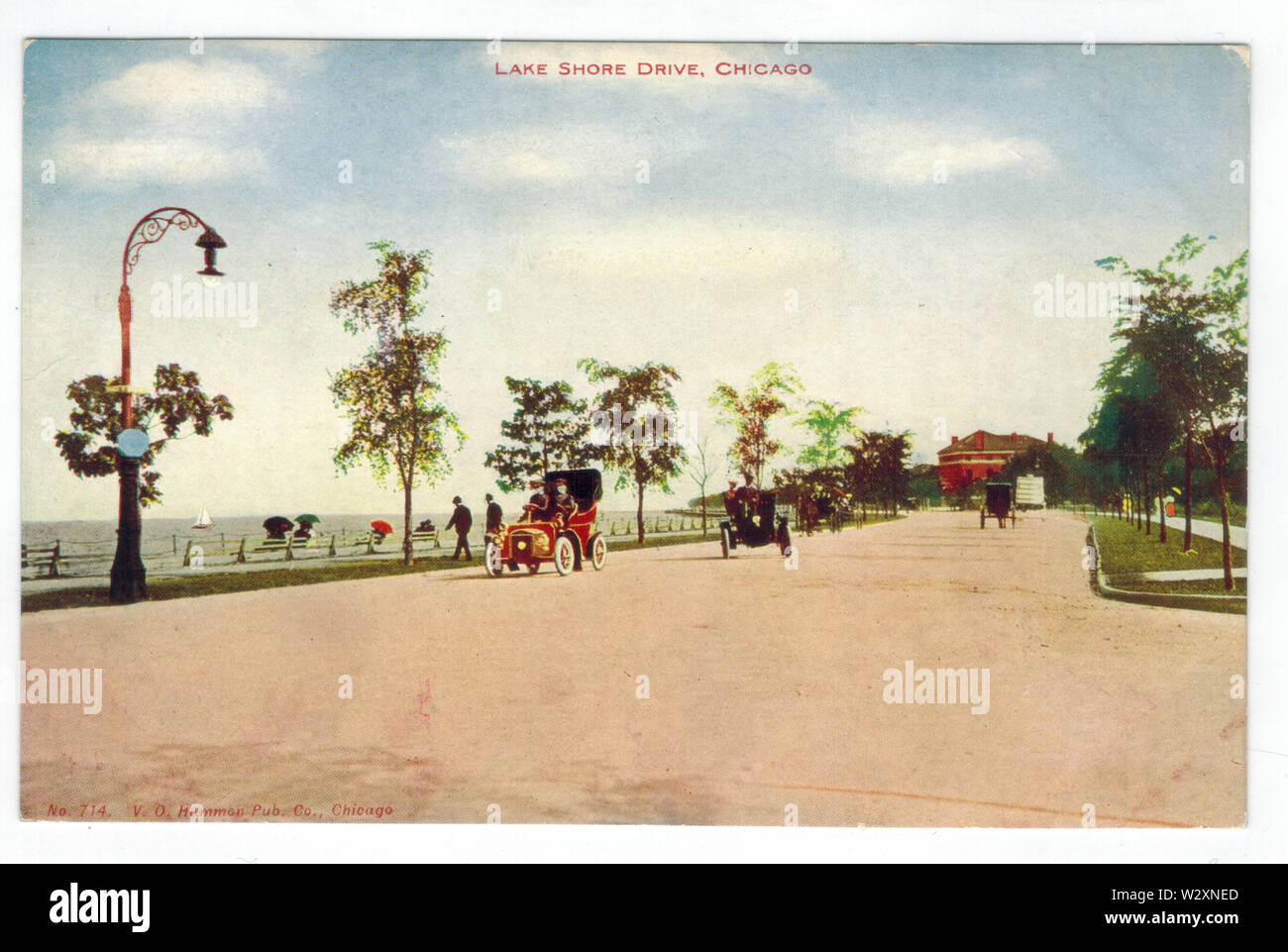 Lake Shore Drive, Chicago (FRONT Stock Photo - Alamy