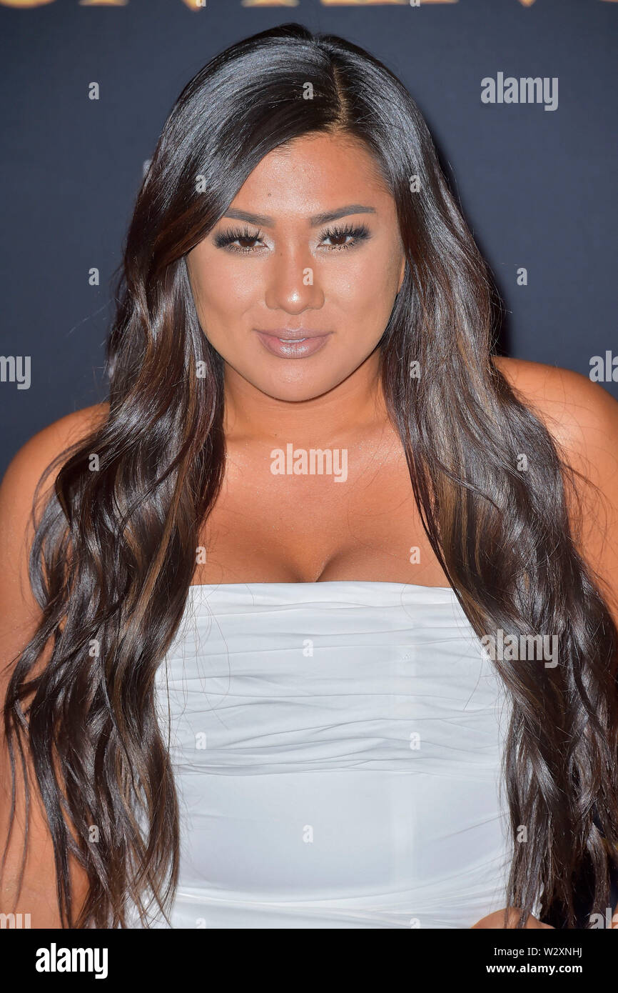 Remi Cruz at the world premiere of the movie 'The Lion King' at the ...