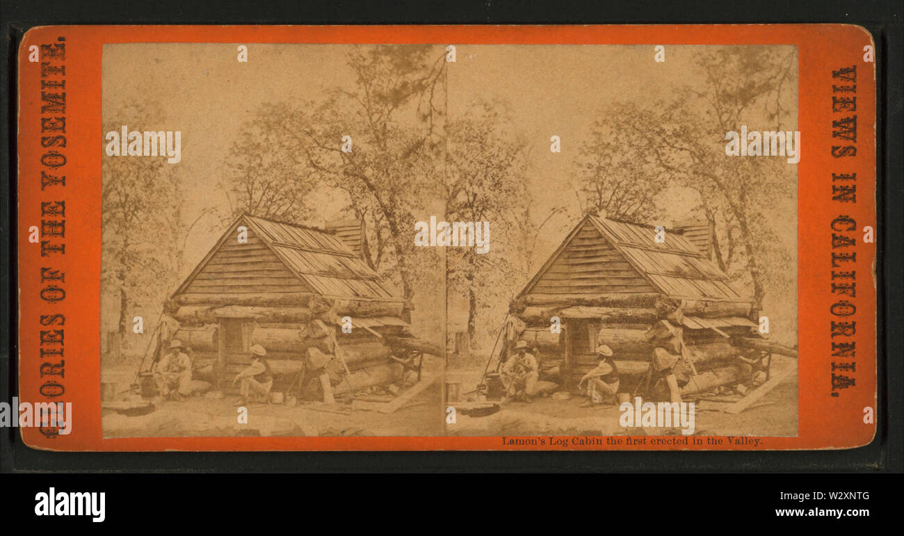 Lamon's Log Cabin, the first erected in the Valley,, by E & HT Anthony ...