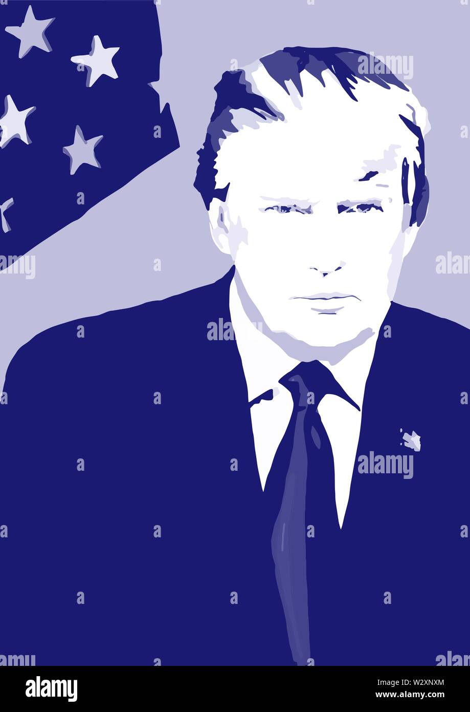 donald trump vector Stock Vector Image & Art - Alamy
