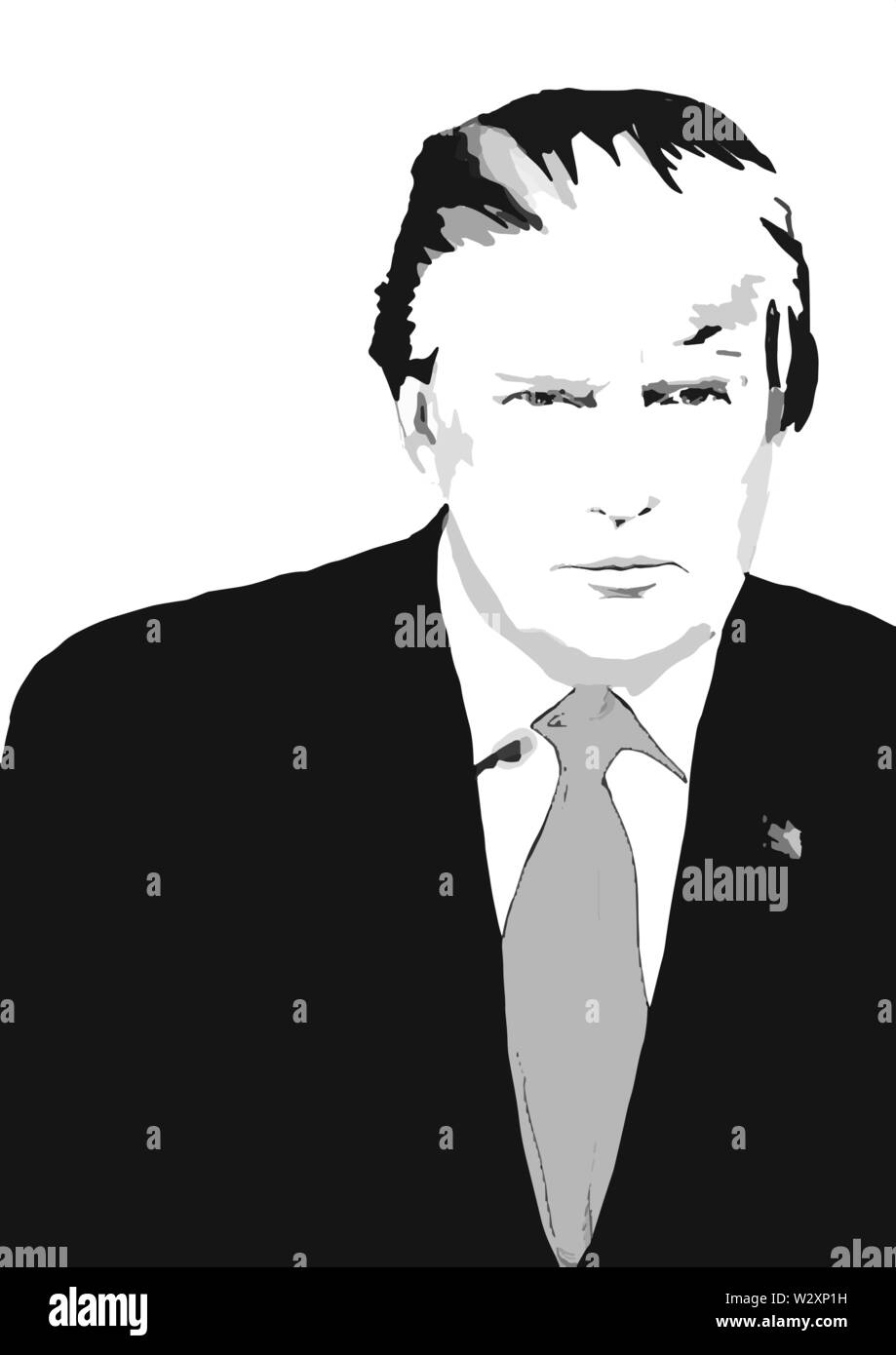 donald trump vector Stock Vector Image & Art - Alamy