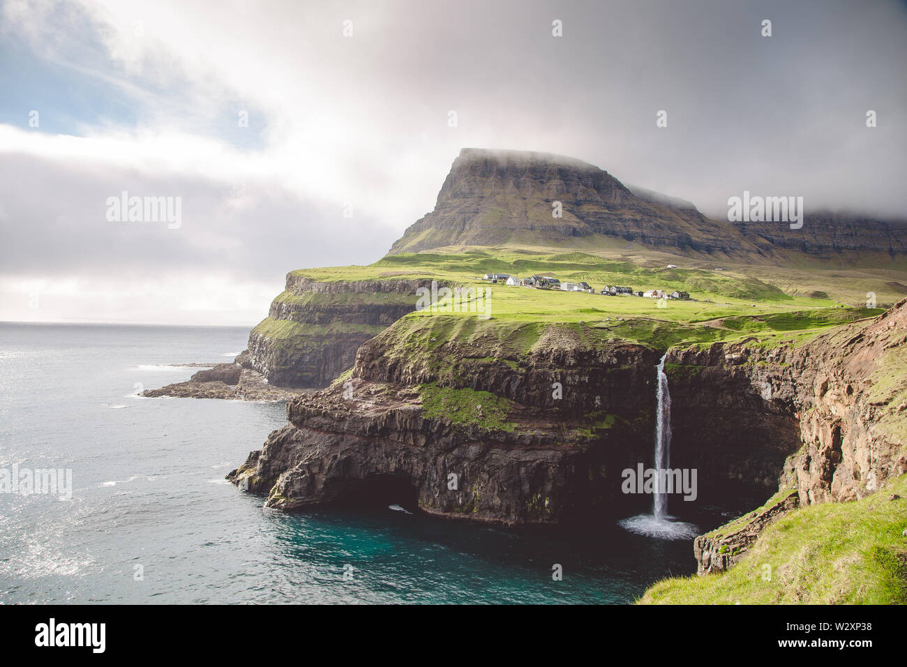 Scandinavia waterfall hi-res stock photography and images - Alamy