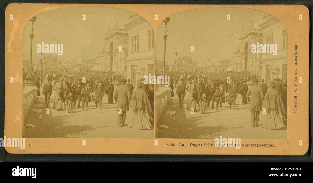 Last days of the Great Columbian Exposition, by Kilburn, B W (Benjamin ...