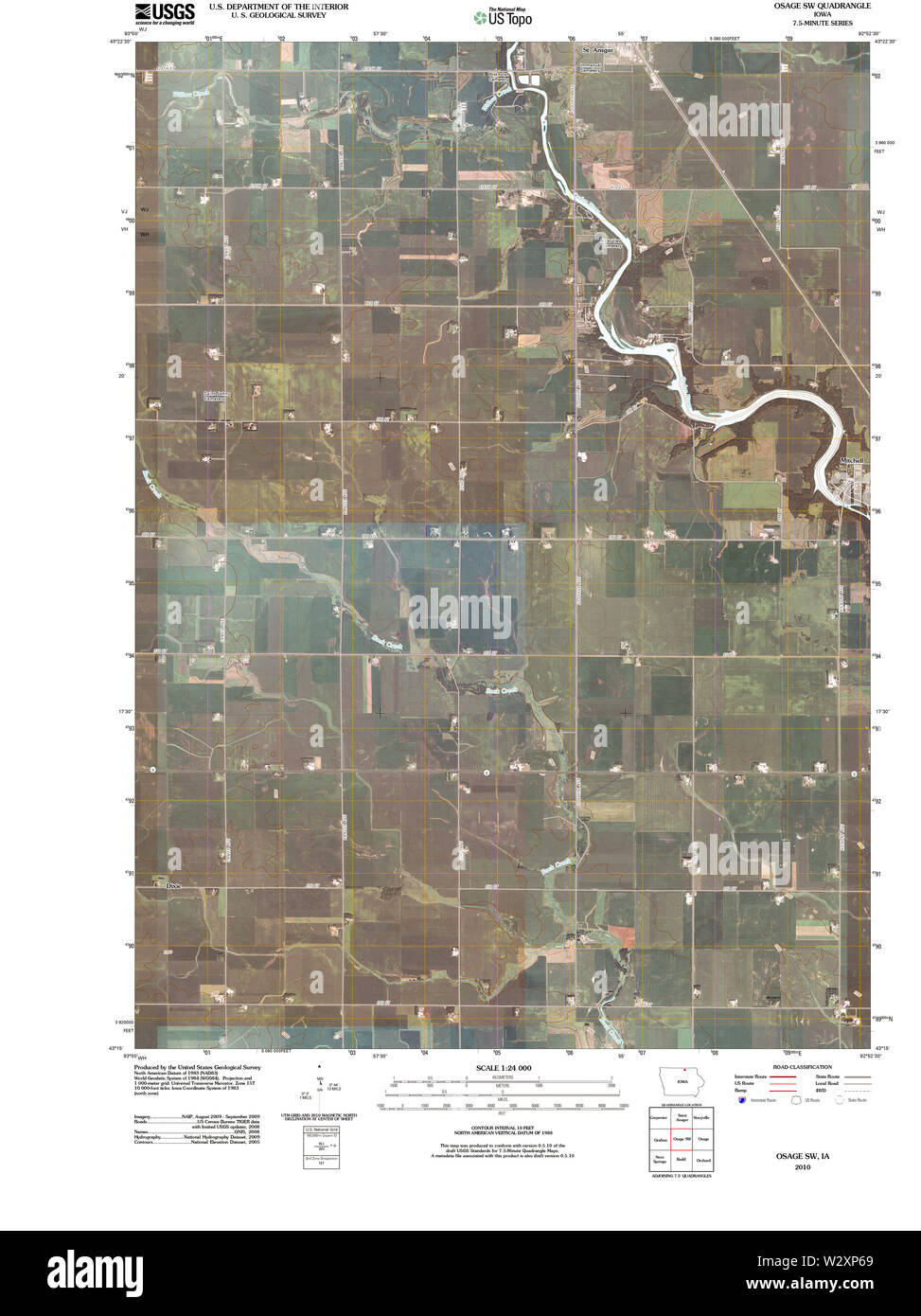 Osage map Cut Out Stock Images & Pictures - Alamy
