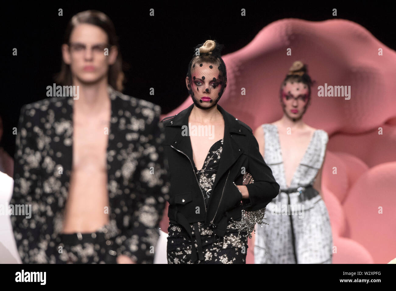 Models at the Ana Locking Fashion Show at the Mercedes-Benz Fashion ...