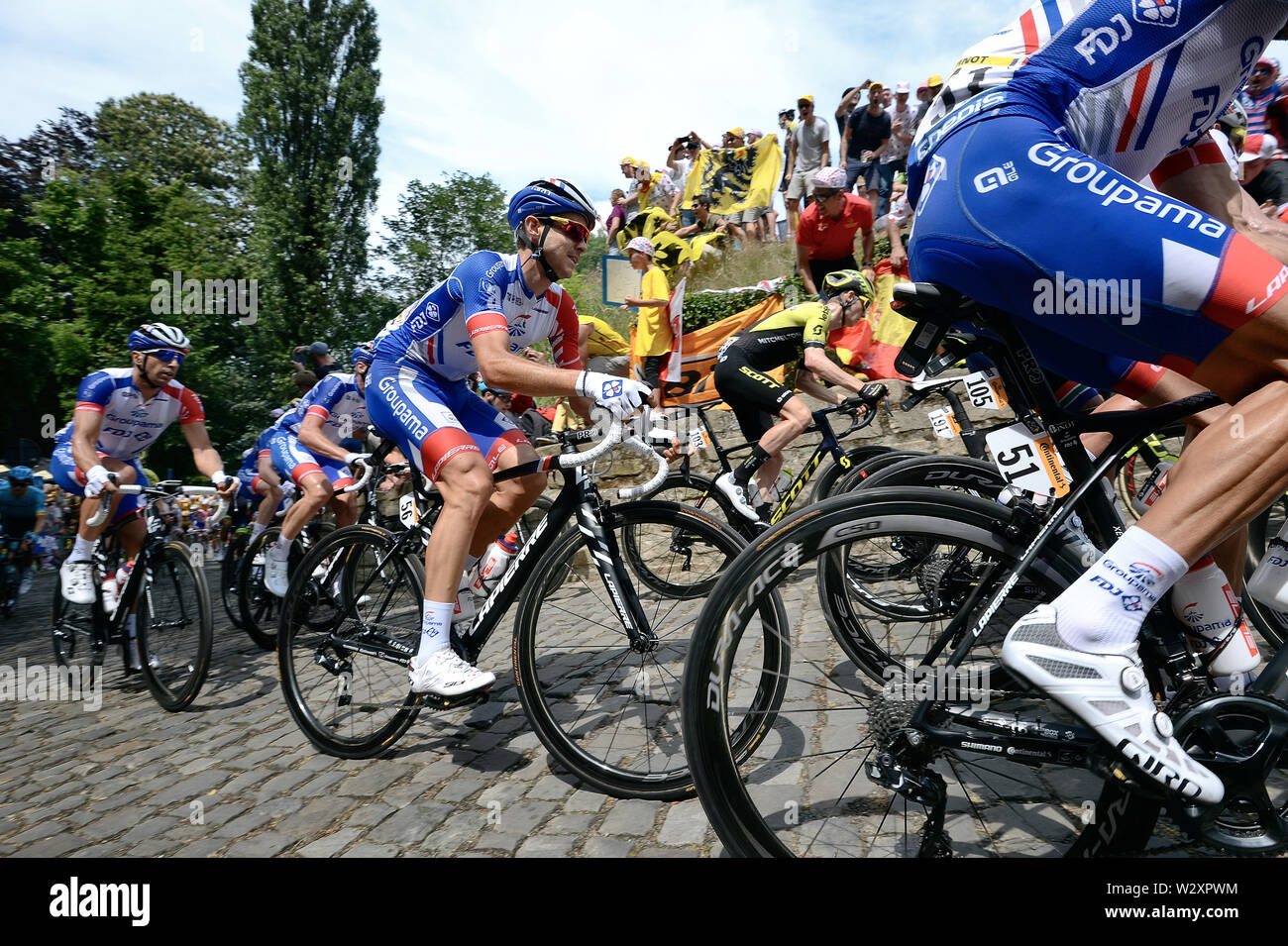 Cycling, Tour de France, Grand Depart in Brussels, 1st Stage. Rudy ...