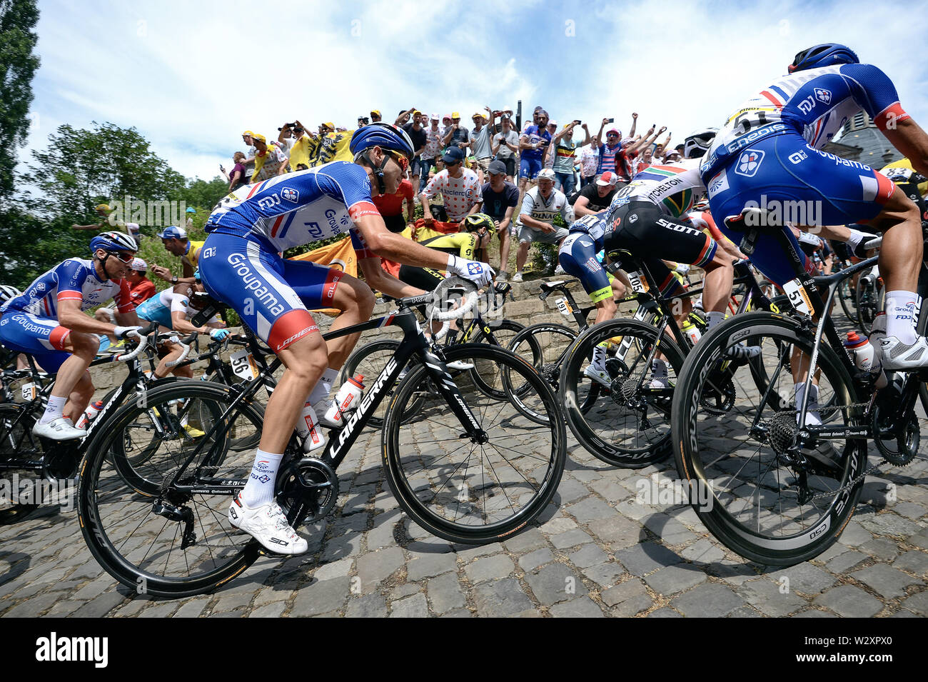 Cycling, Tour de France, Grand Depart in Brussels, 1st Stage. Rudy ...