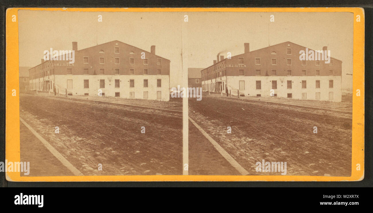 Libby Prison, from Robert N Dennis collection of stereoscopic views ...