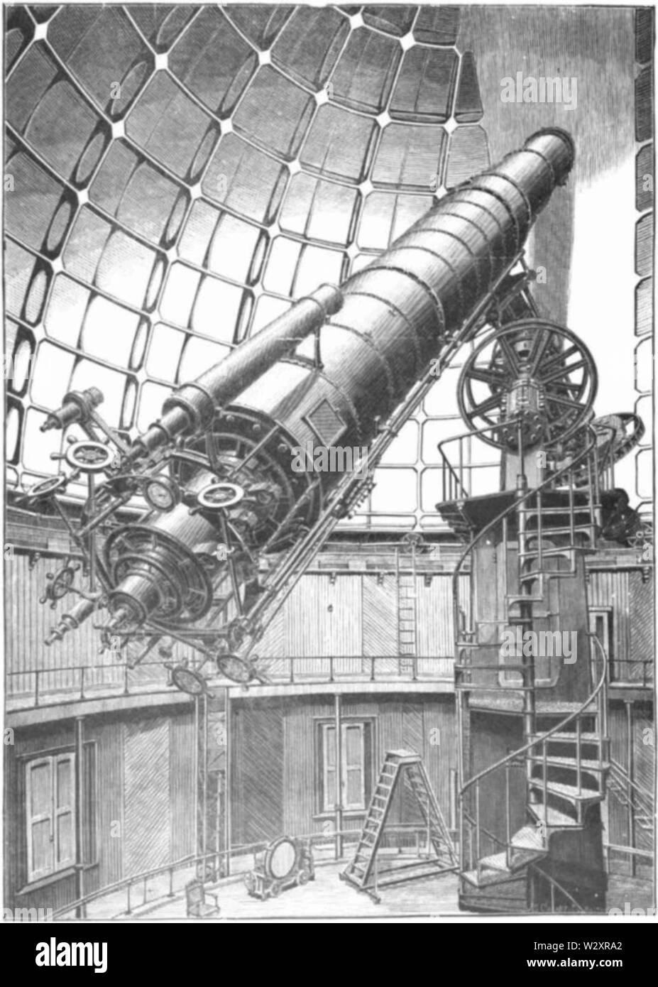 Telescope drawing hi-res stock photography and images - Alamy