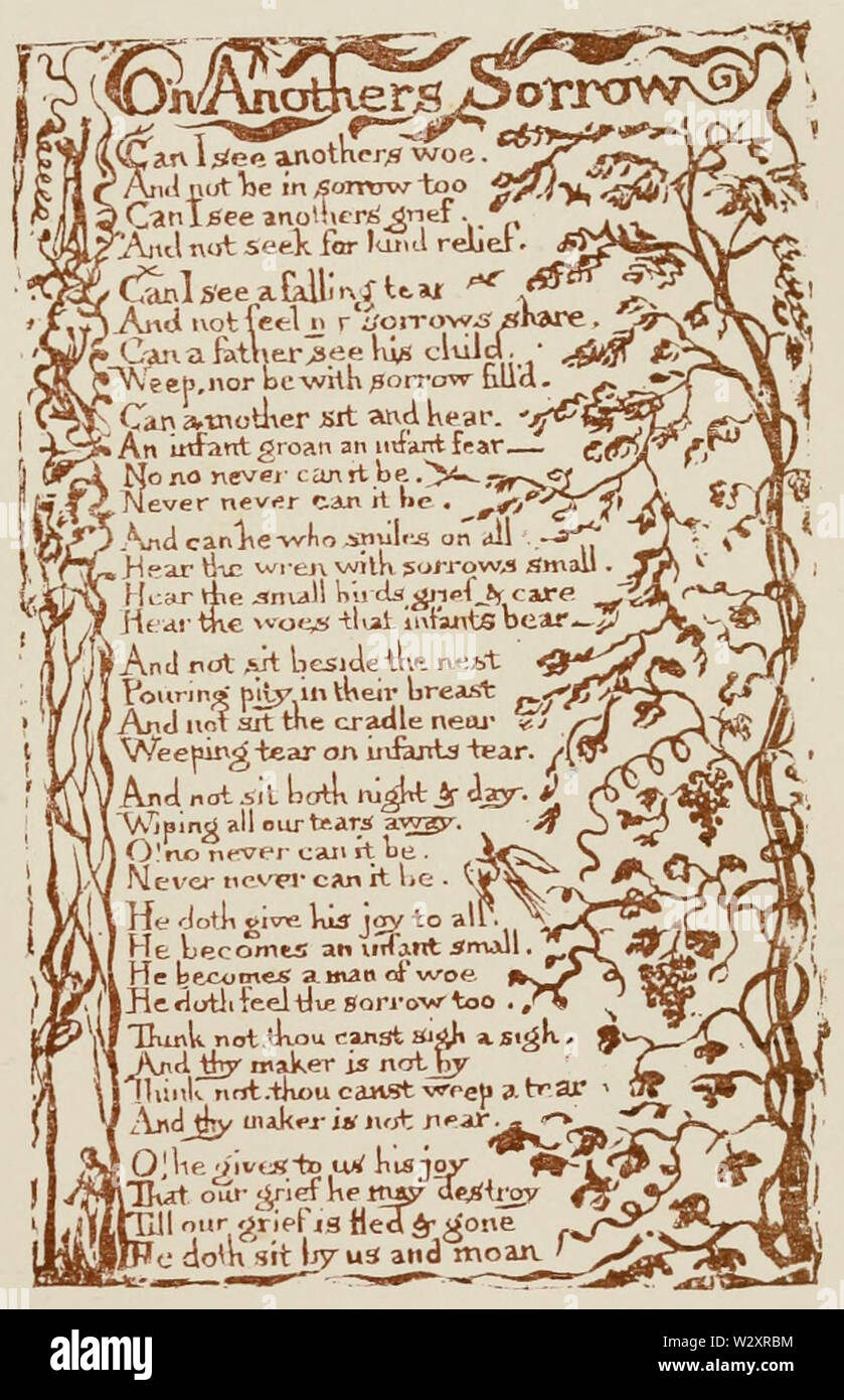 Songs innocence experience hi-res stock photography and images - Alamy