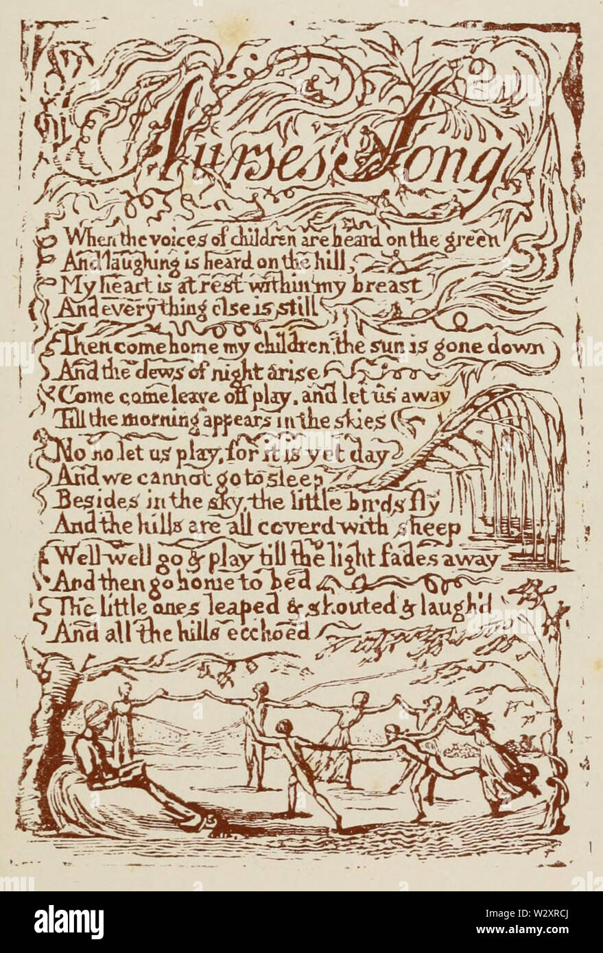 Songs of innocence blake hi-res stock photography and images - Alamy