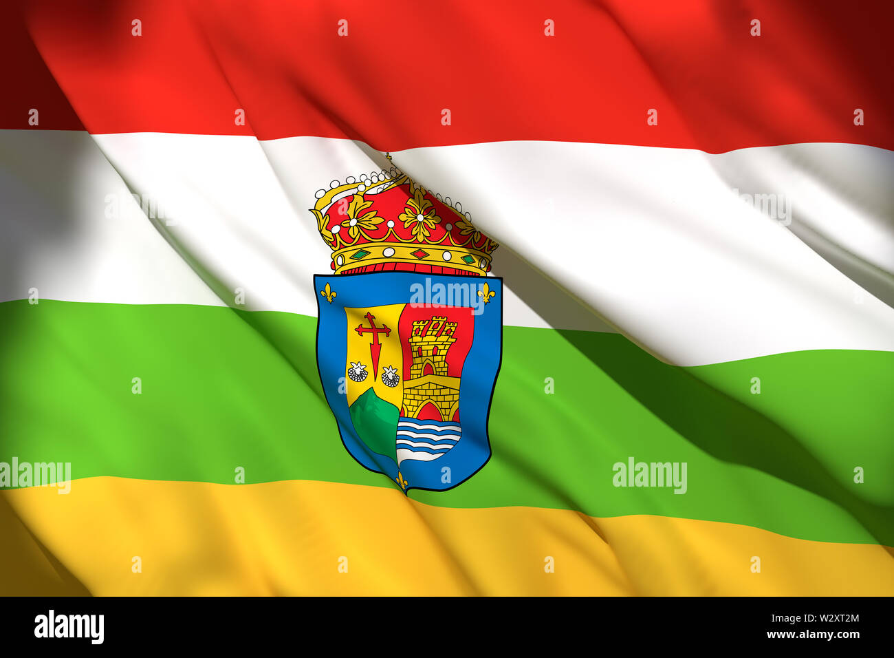 La rioja flag 3d illustration hi-res stock photography and images - Alamy