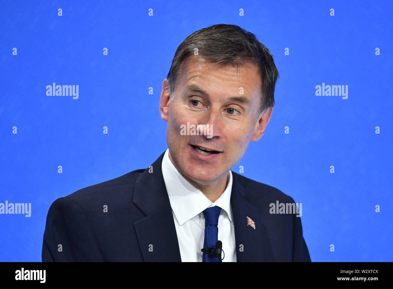 Foreign Secretary Jeremy Hunt, during the Global Conference for Media ...