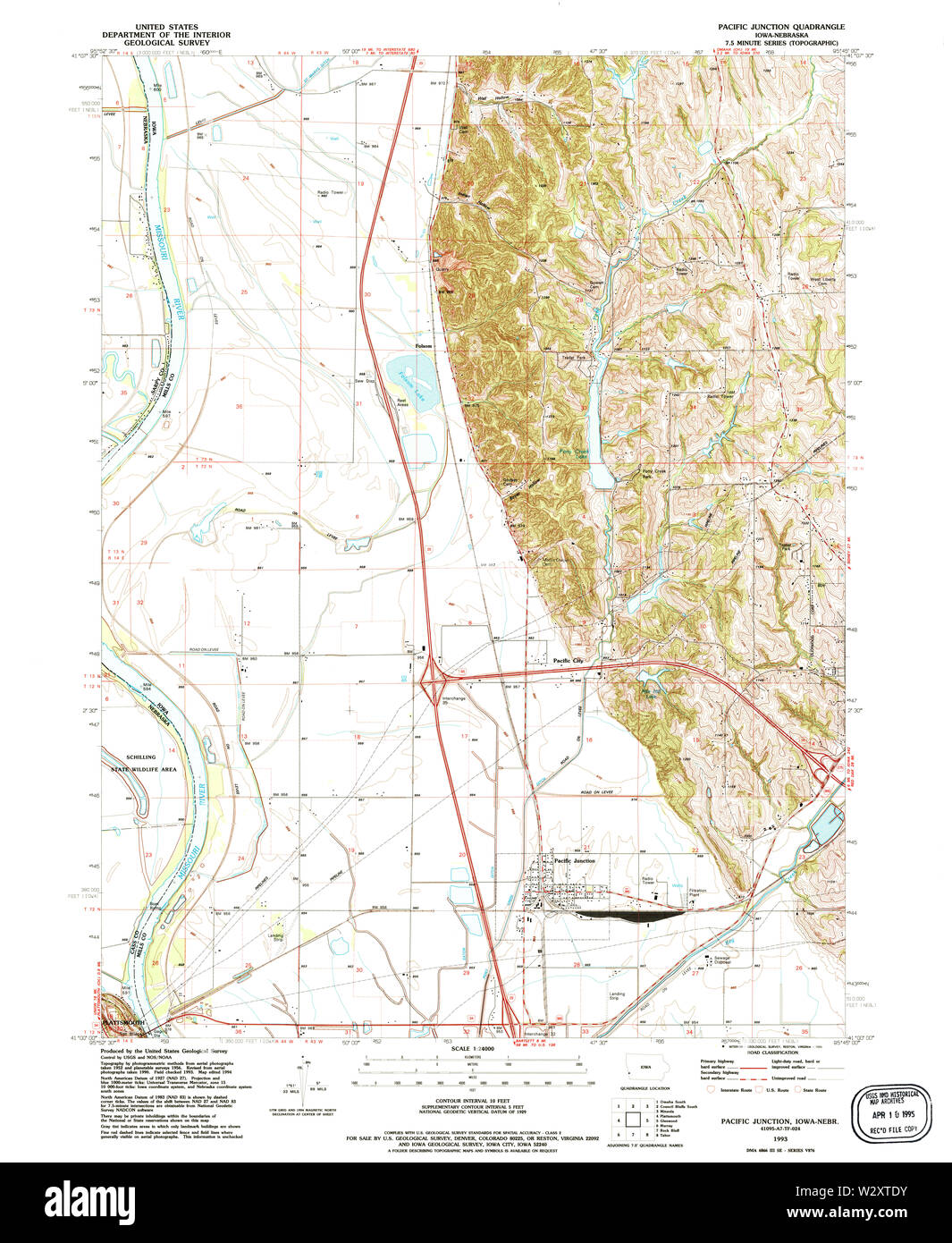 Iowa junction historical hi-res stock photography and images - Alamy