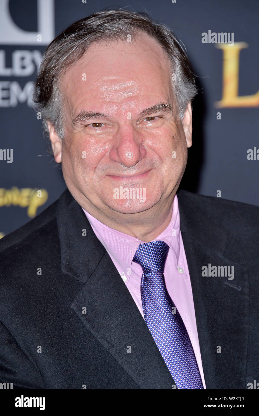 Robert Legato at the world premiere of the movie 'The Lion King' at the ...