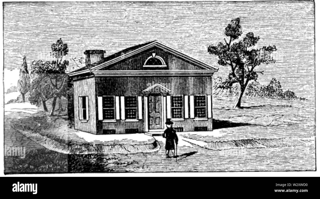 Loganian Library Philadelphia 18th c Stock Photo - Alamy