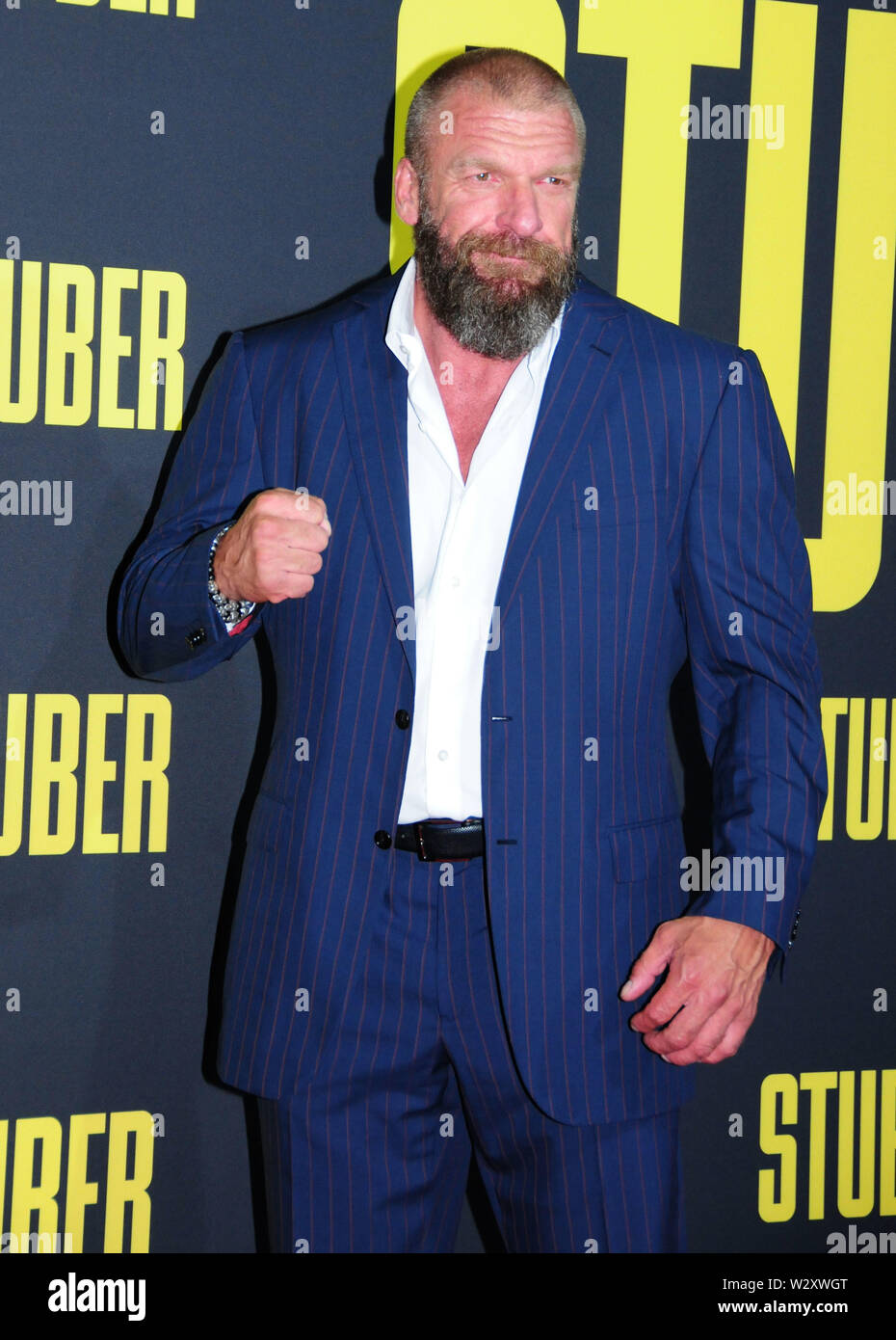 Los Angeles, California, USA 10th July 2019 Wrestler/actor Triple H ...