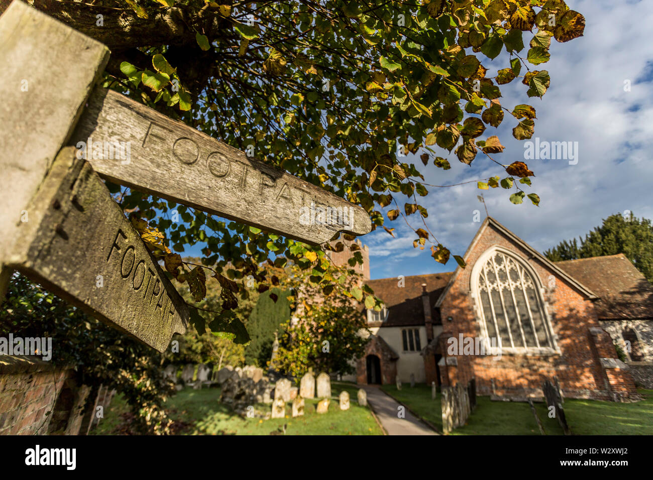 Bramley, Surrey, England, UK Location Imagery Stock Photo - Alamy