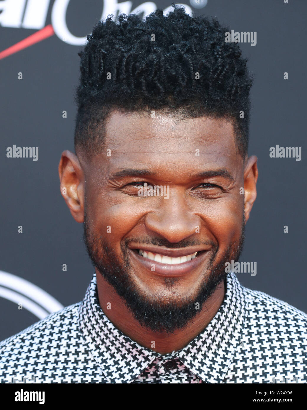 Usher Afro Fade