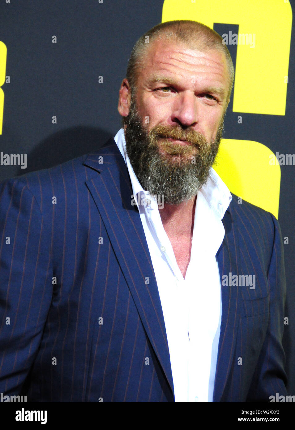 Los Angeles, California, USA 10th July 2019 Wrestler/actor Triple H ...
