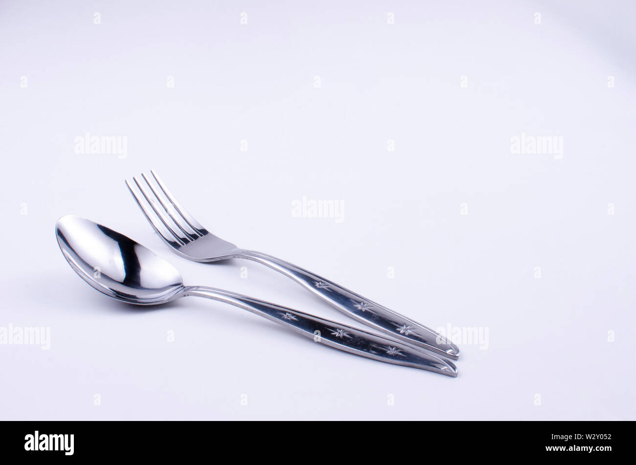 Solid silver cutlery hi-res stock photography and images - Alamy