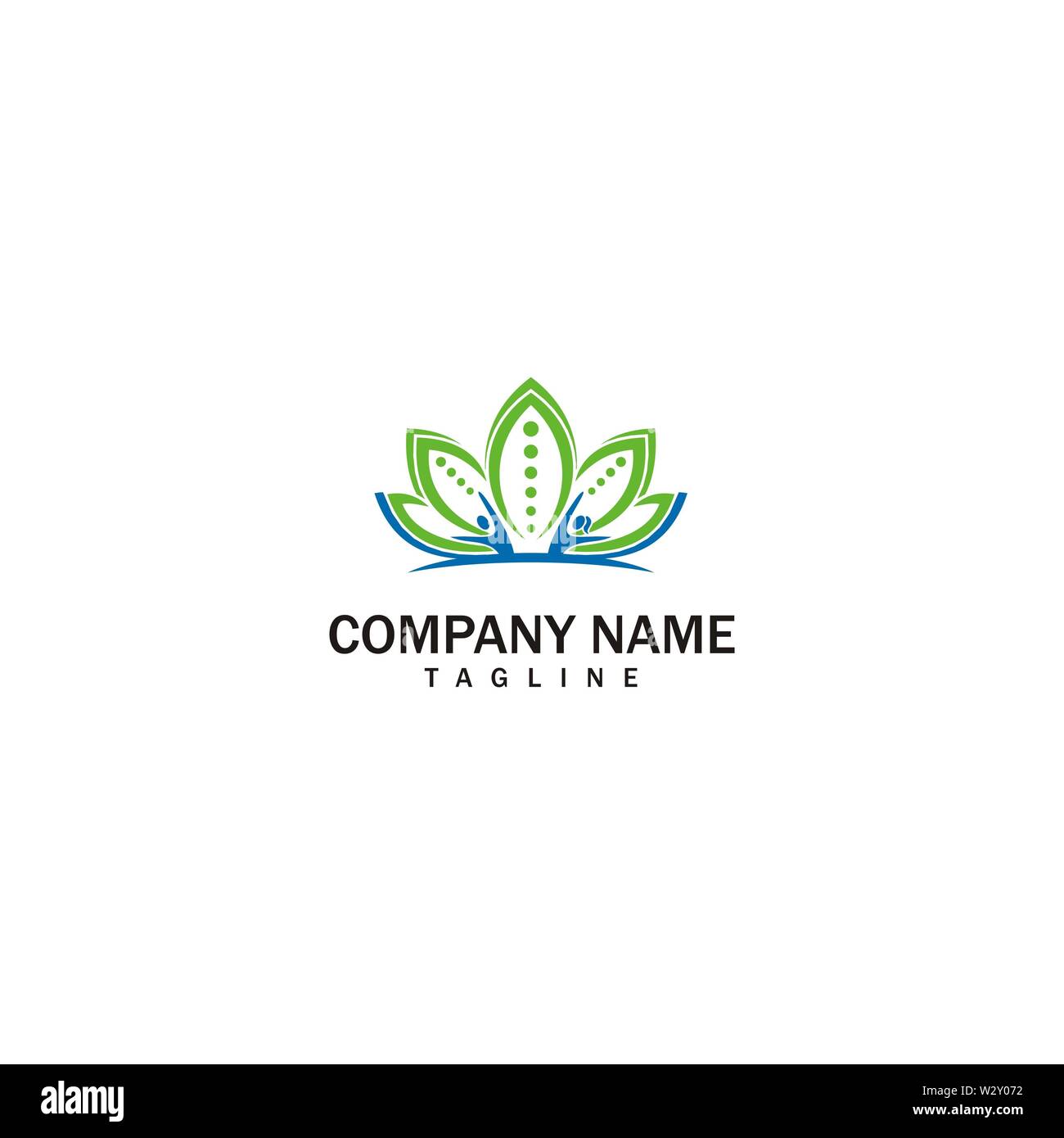 simple, abstract & modern logo Stock Photo - Alamy