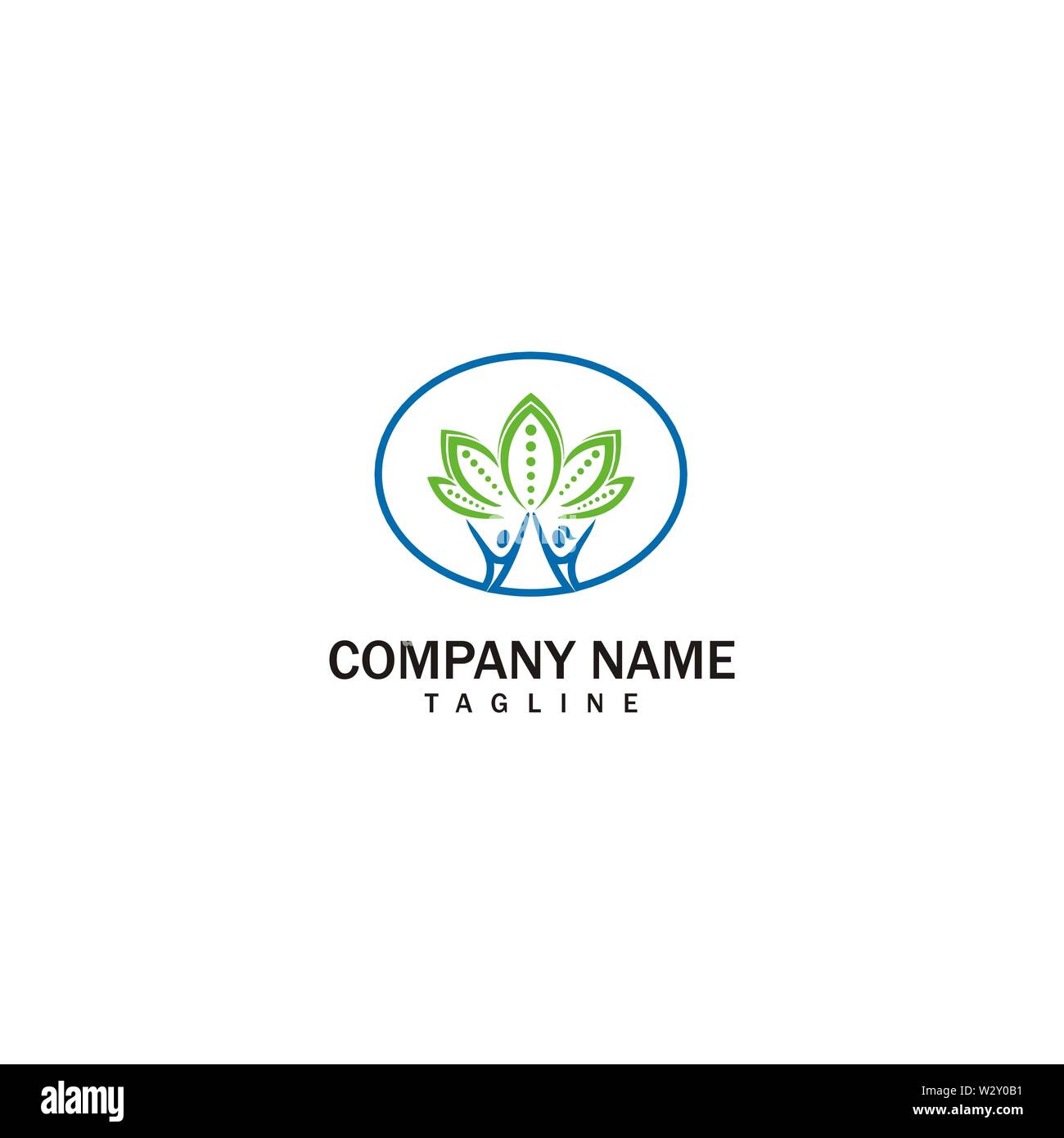simple, abstract & modern logo Stock Photo - Alamy
