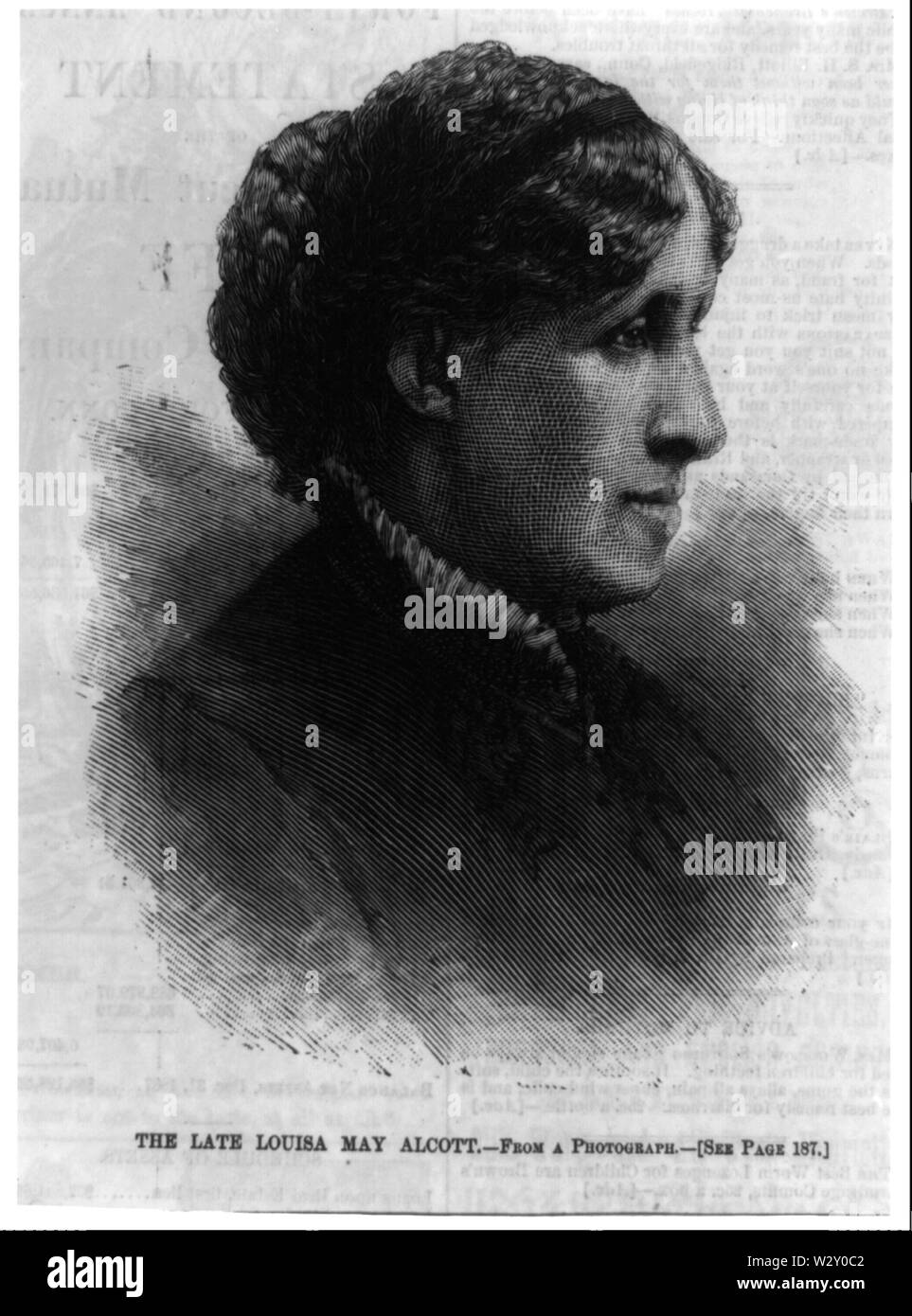 Louisa alcott Black and White Stock Photos & Images - Alamy