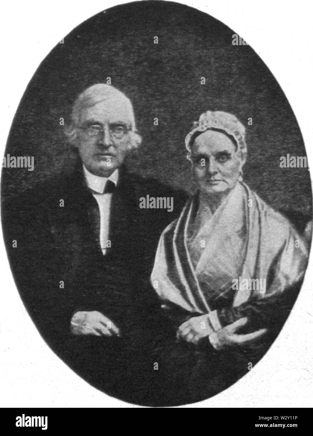 Lucretia and James Mott Stock Photo - Alamy
