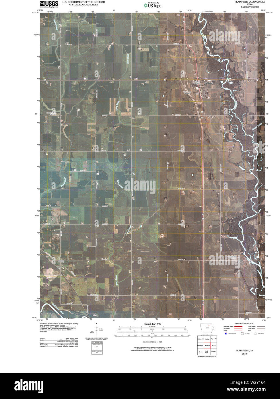 Plainfield map Cut Out Stock Images & Pictures - Alamy