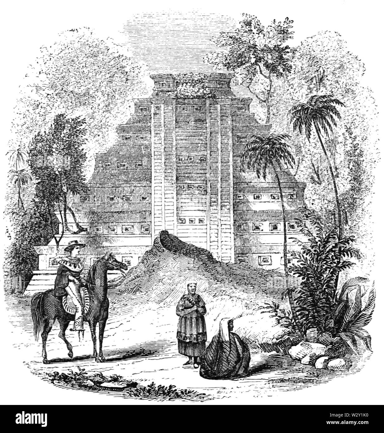 Papantla pyramid hi-res stock photography and images - Alamy