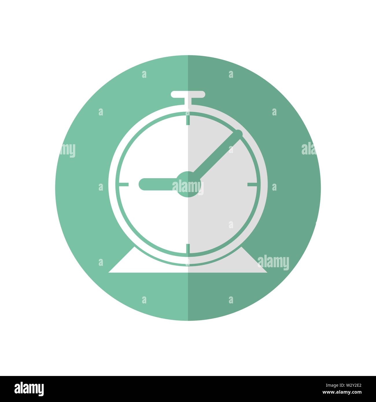 Icon design of clock for setting a time include meeting, get up ...