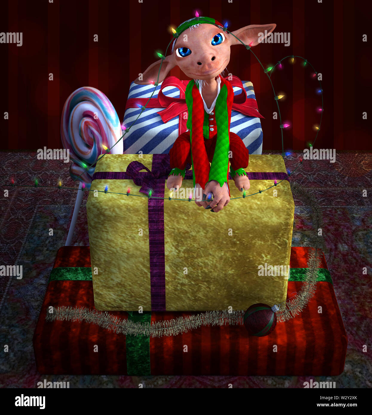 Christmas Town Nightmare Before Christmas Elves