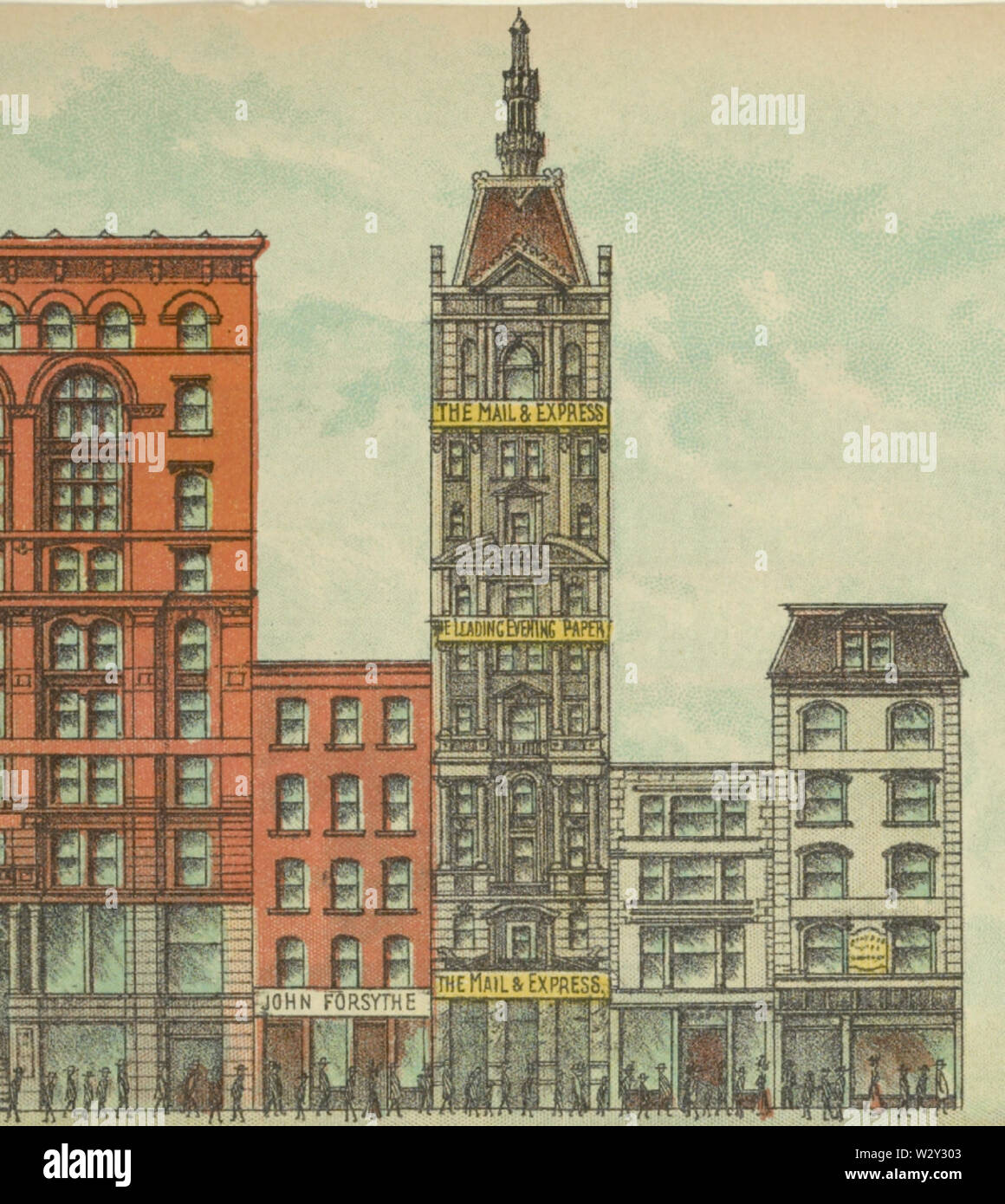 Mail and Express Building 02 Stock Photo - Alamy