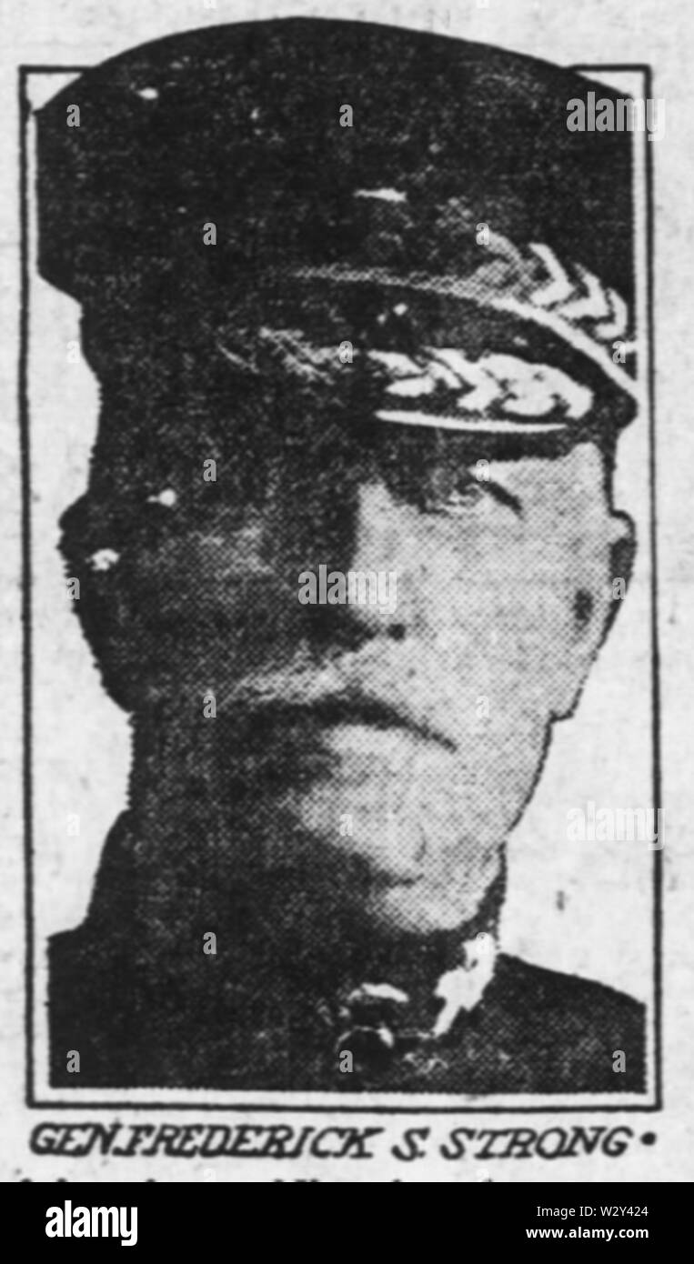 Major-General Frederick Smith Strong, Sr in The Topeka Daily Capital on ...