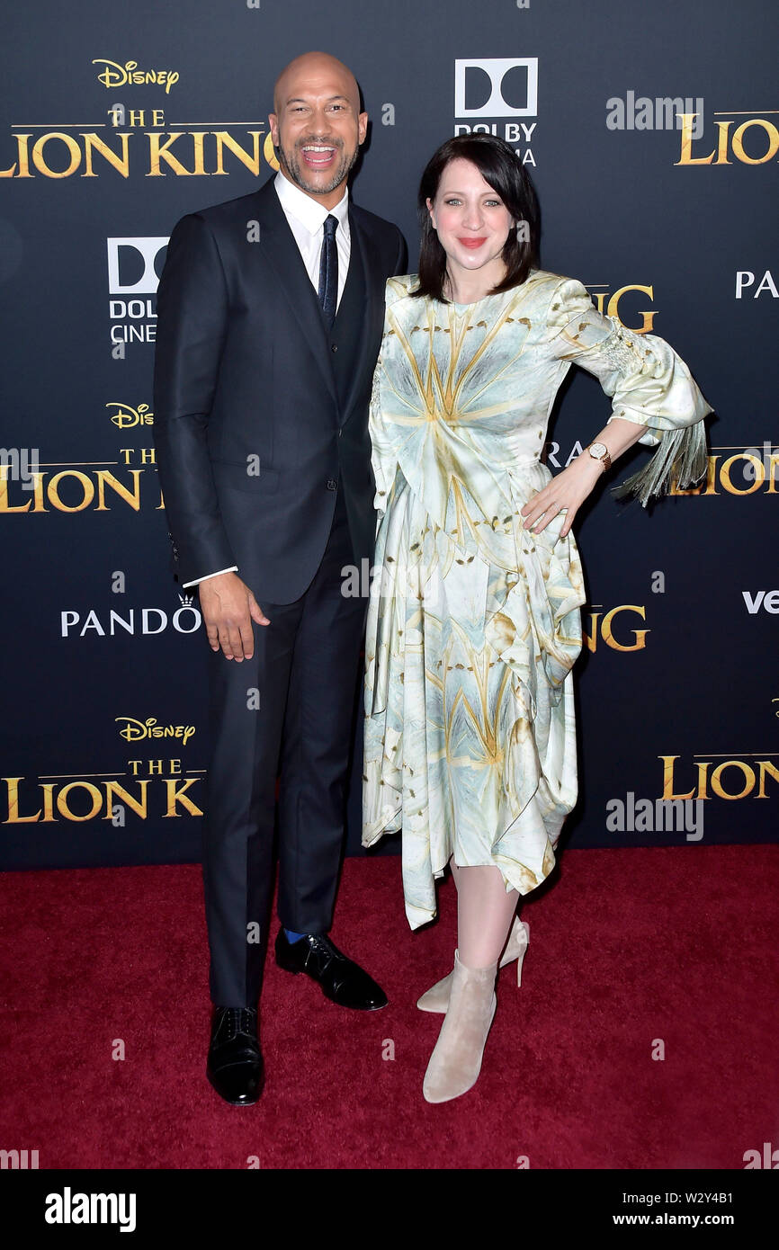 Keegan-Michael Key with wife Elisa Pugliese at the world premiere of ...