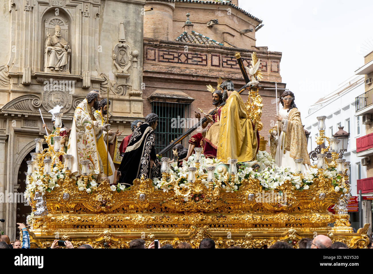 brotherhood of the trinity, mystery of the decree, holy week of Seville ...