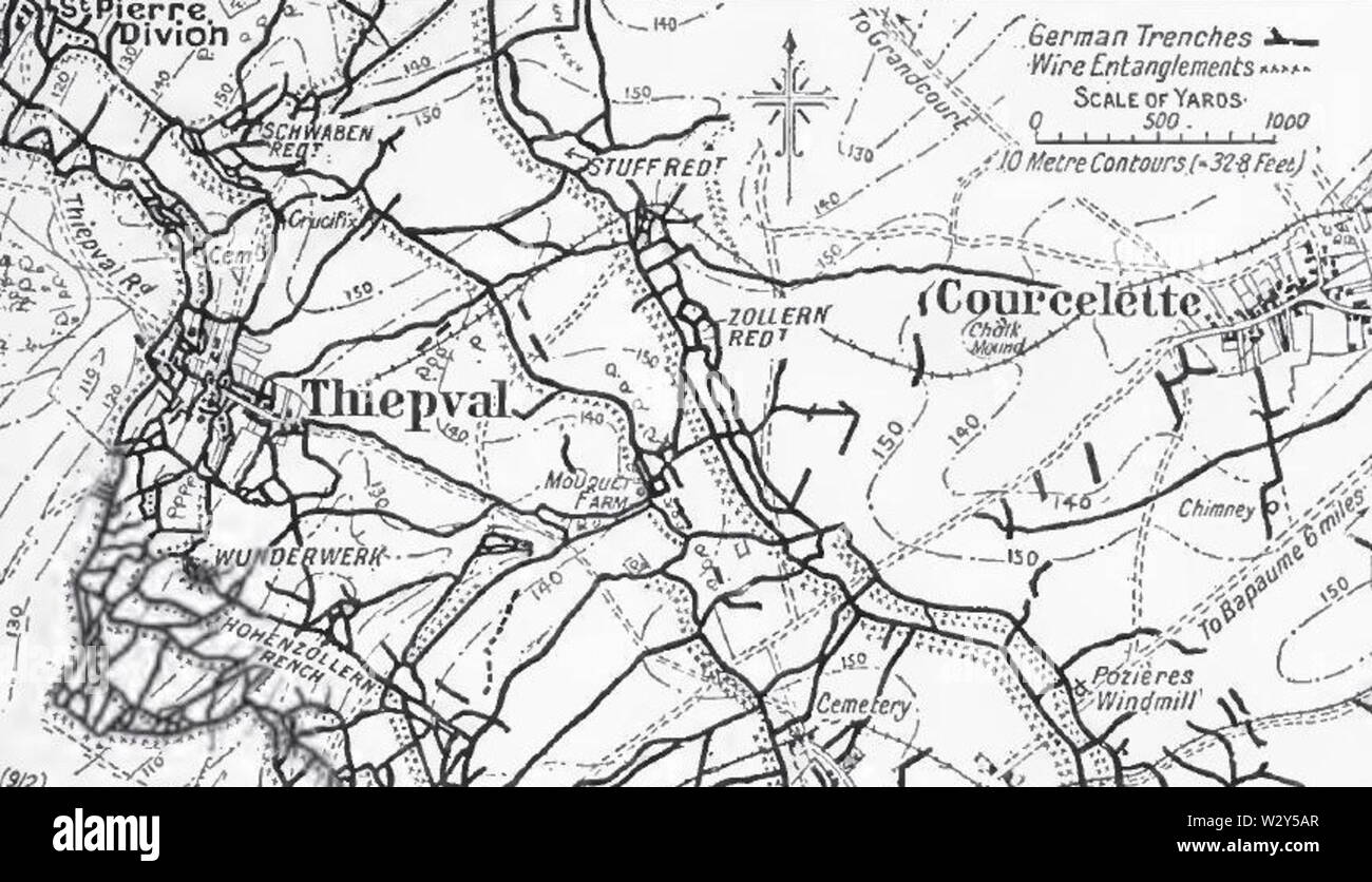 Courcelette hi-res stock photography and images - Alamy