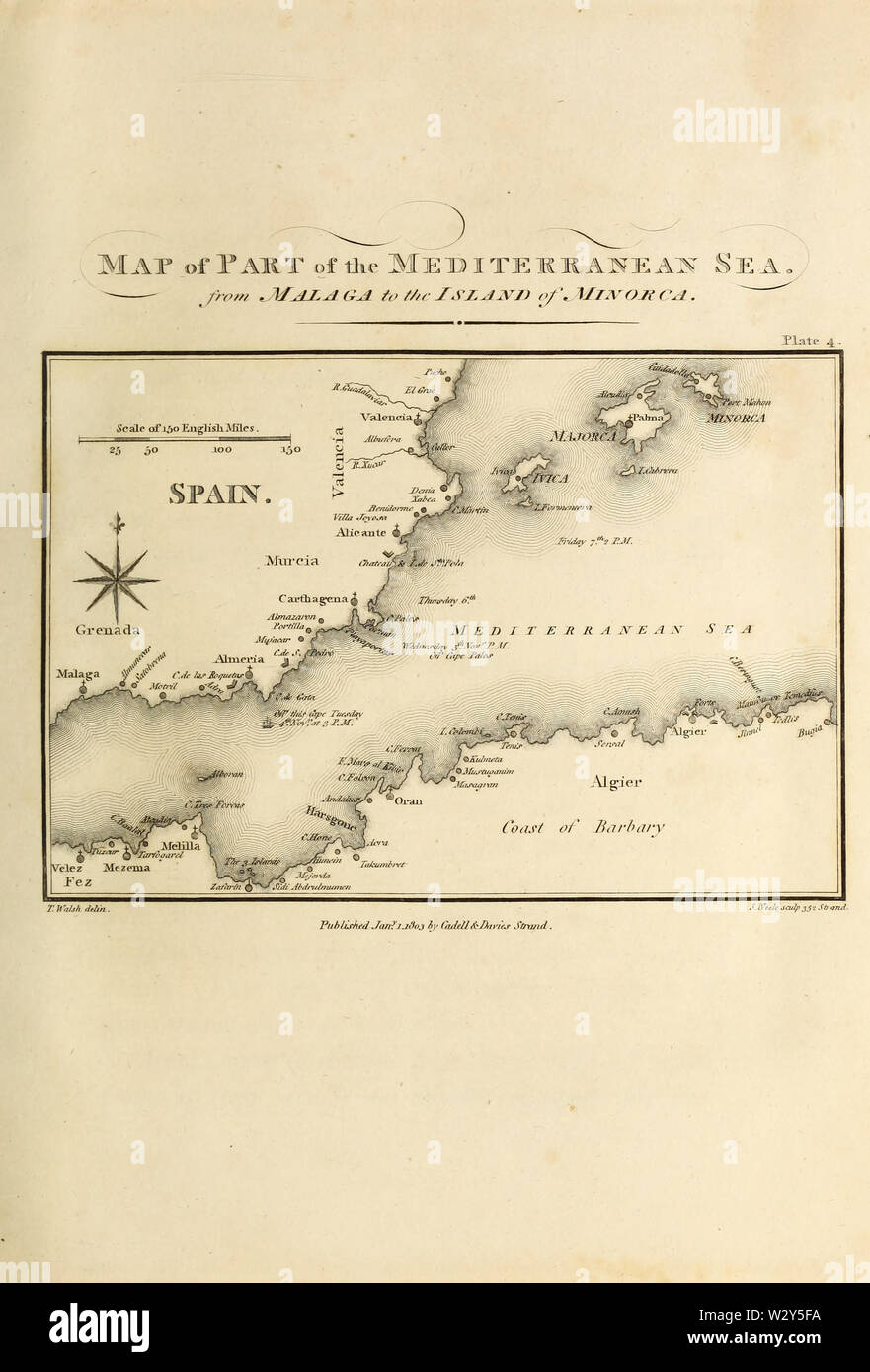 Minorca map hi-res stock photography and images - Alamy