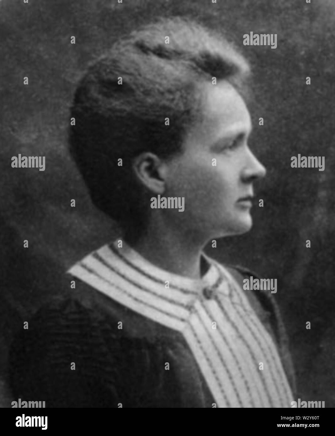Marie Curie (cropped Stock Photo - Alamy