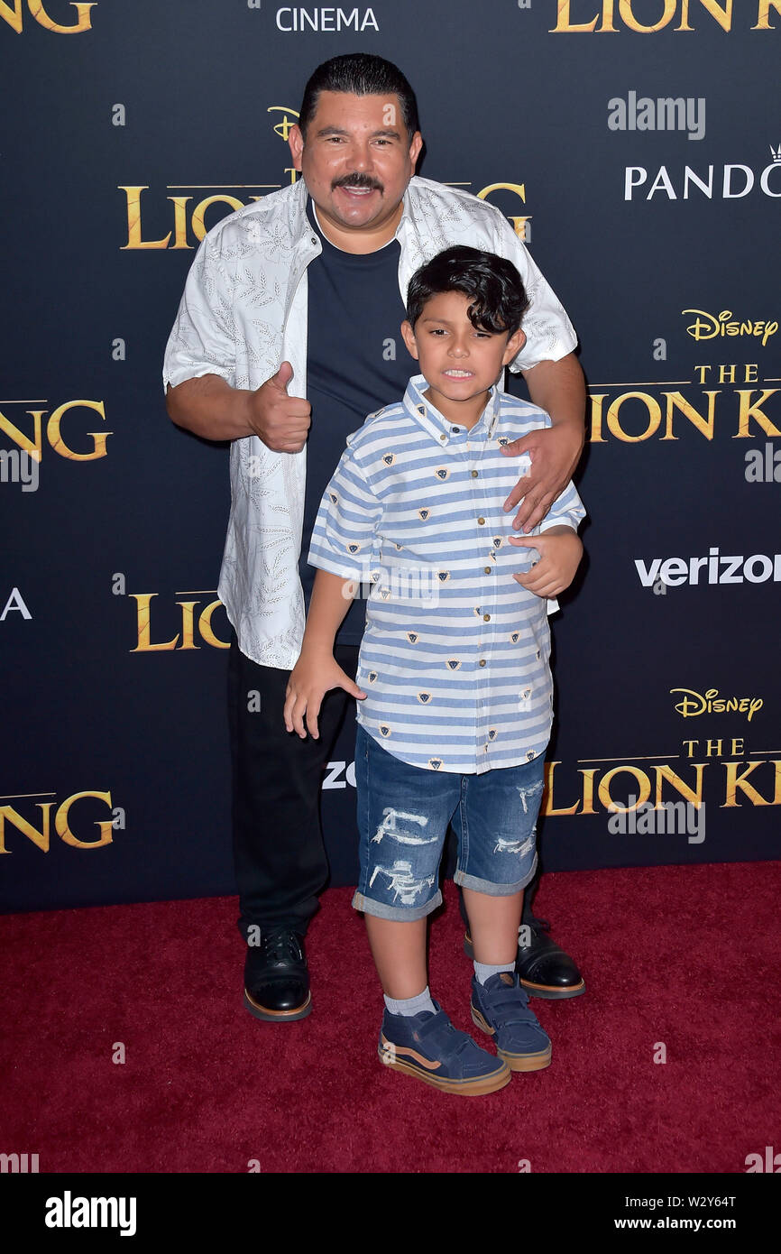 Guillermo Rodriguez with son at the world premiere of the movie 'The ...