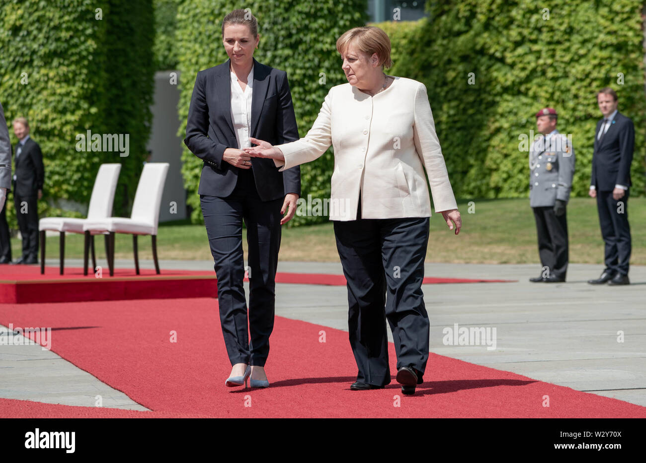 Berlin, Germany. 11th July, 2019. Federal Chancellor Angela Merkel (CDU ...