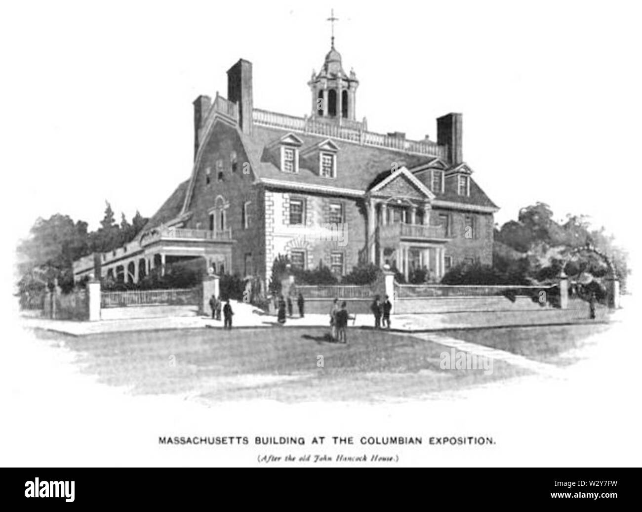 Old historical state house Cut Out Stock Images & Pictures - Alamy