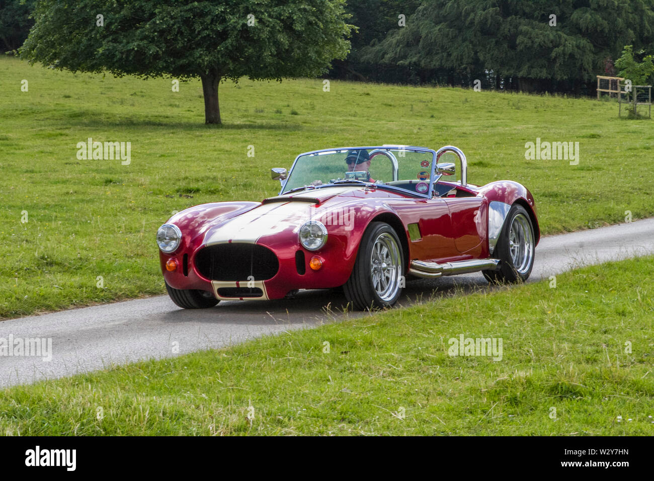 Vintage classic restored vehicles appearing at the Leighton hall car ...