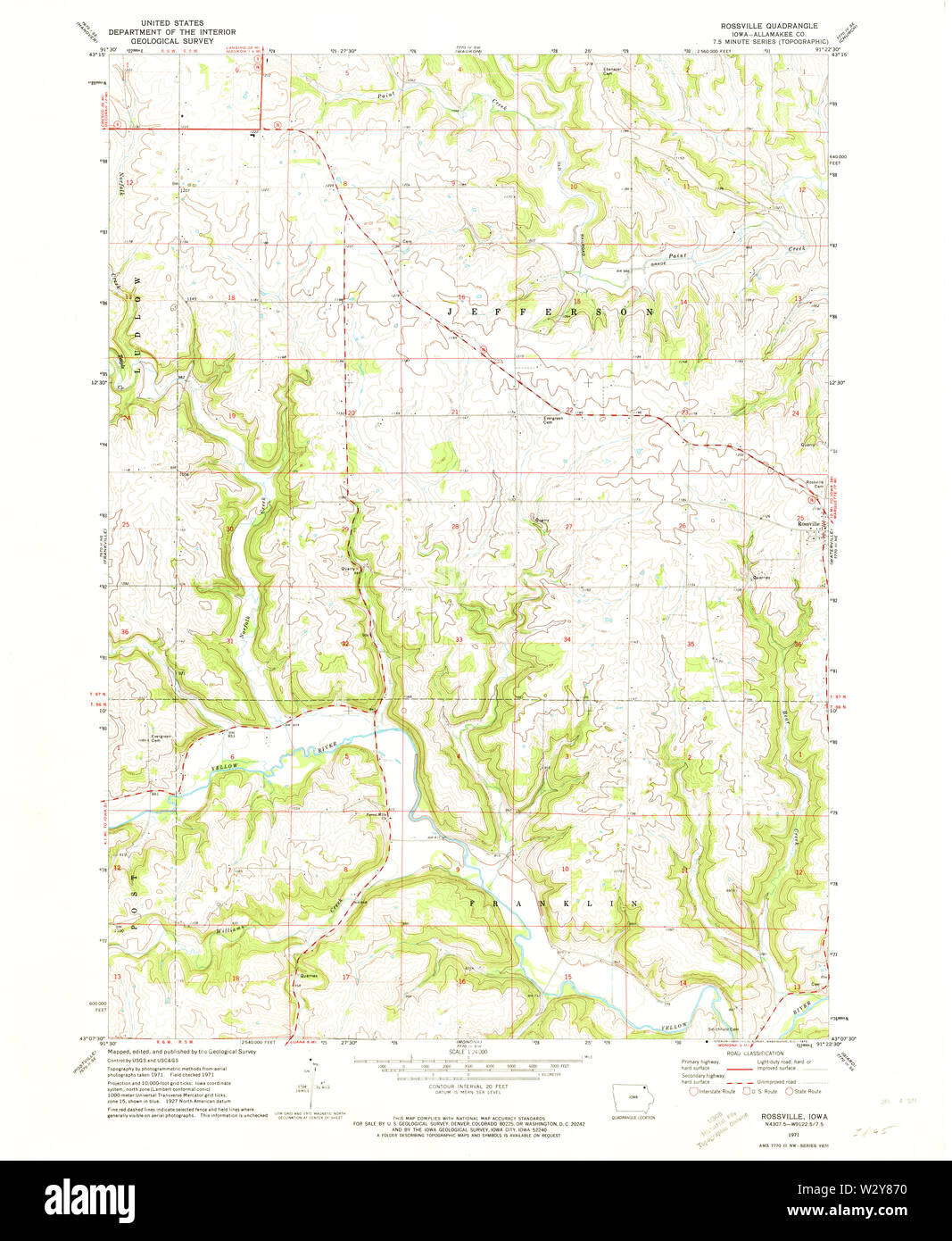 Map of rossville hi-res stock photography and images - Alamy