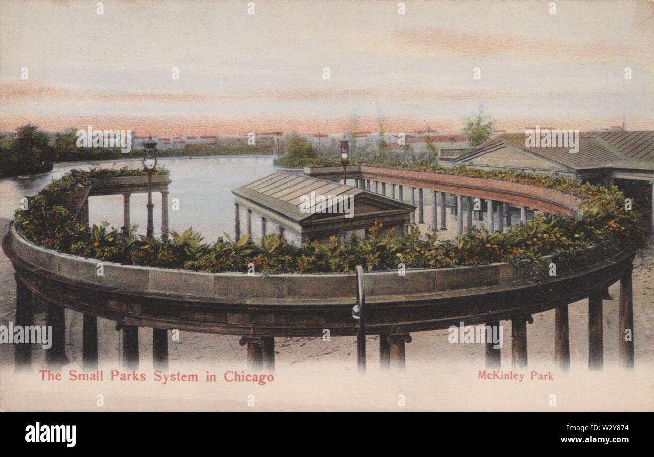 McKinley Park, Chicago Stock Photo - Alamy