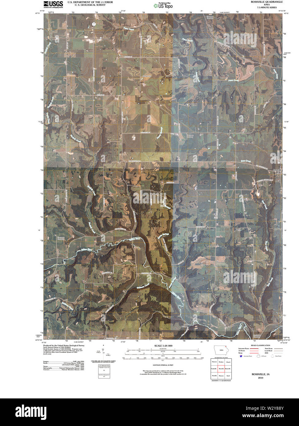 Map of rossville hi-res stock photography and images - Alamy