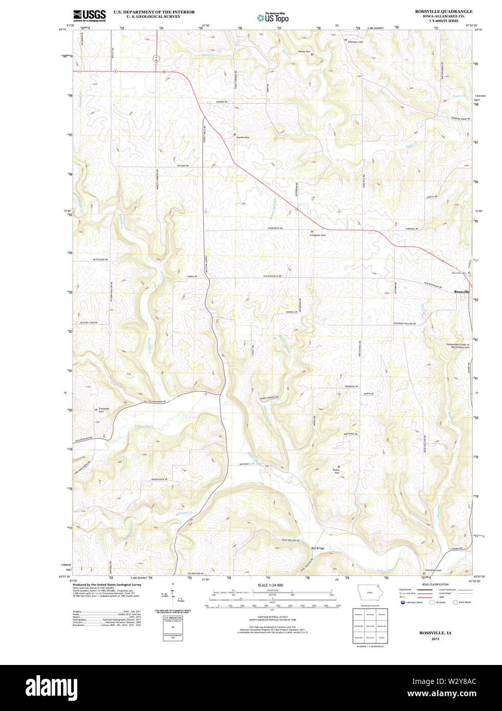 Map of rossville hi-res stock photography and images - Alamy