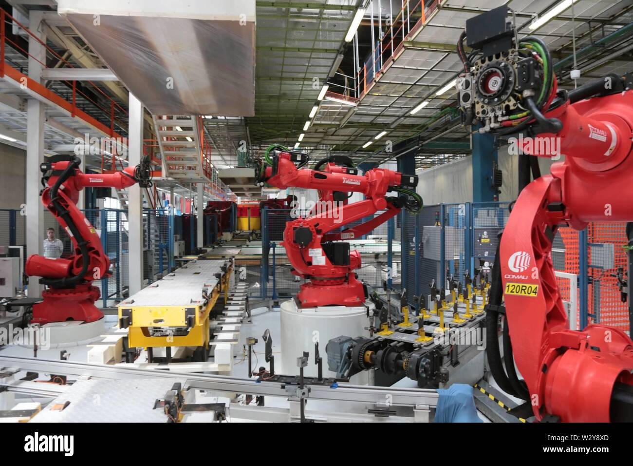 On the occasion of the Fiat Mirafiori plant's birthday in Turin, which ...